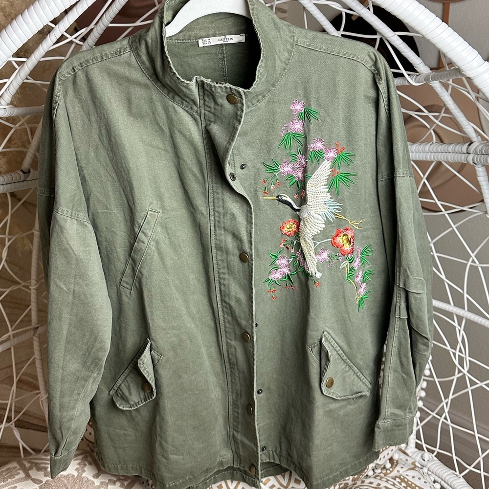 The Most Beautiful Green Jacket With Stunning Details, - Gem